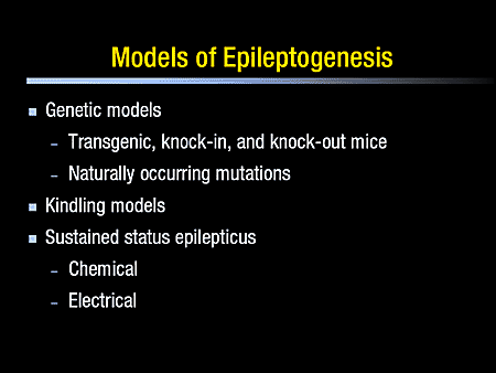Innovative Epilepsy Therapies for the 21st Century - Part 1