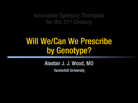 Innovative Epilepsy Therapies for the 21st Century - Part 3