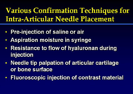 Opposing Views in the Treatment of OA of the Knee