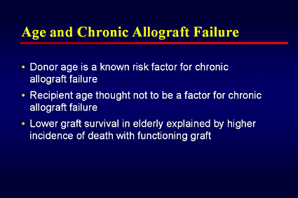 Current Concepts in Long Term Renal Allograft Surviva