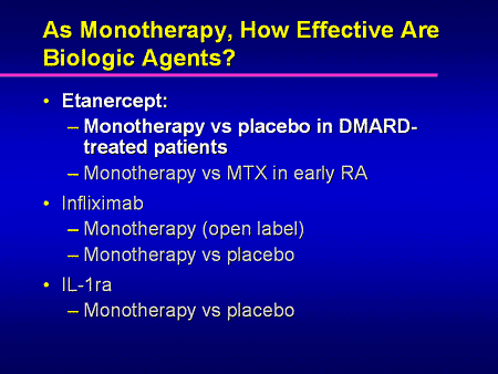 The Role of Biologics in Optimizing RA Treatment: A Return to...