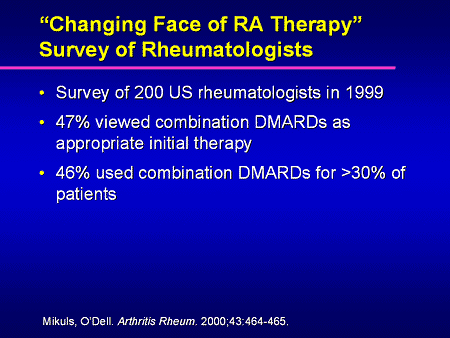 The Role of Biologics in Optimizing RA Treatment: A Return to...