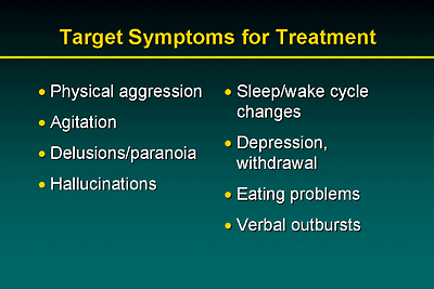 Optimal Management of Psychosis & Agitation in the Elderly