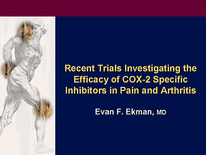 A New Era in Pain Management With COX-2 Specific Inhibitors