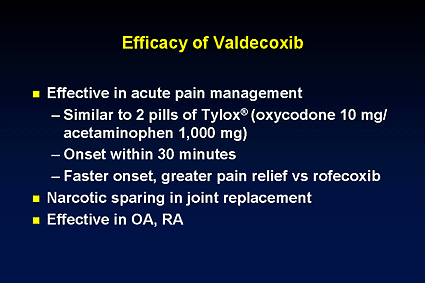 A New Era in Pain Management With COX-2 Specific Inhibitors