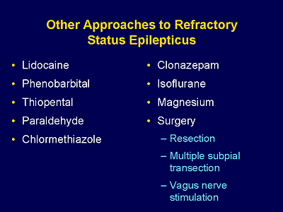 Special Challenges in Status Epilepticus
