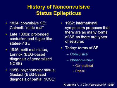 Special Challenges in Status Epilepticus