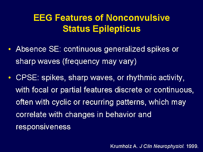 Special Challenges in Status Epilepticus