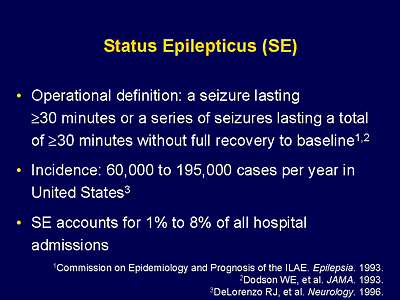 Special Challenges in Status Epilepticus