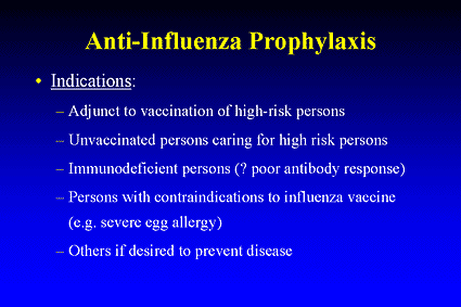 Preventing Influenza: New Opportunities for an Old Disease