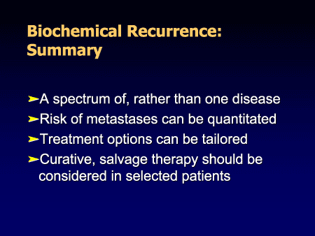 Emerging Concepts in the Treatment of Prostate Cancer