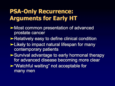 Emerging Concepts in the Treatment of Prostate Cancer