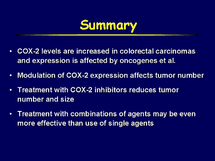 Broadening the Applications of COX-2 Specific Inhibition in ...