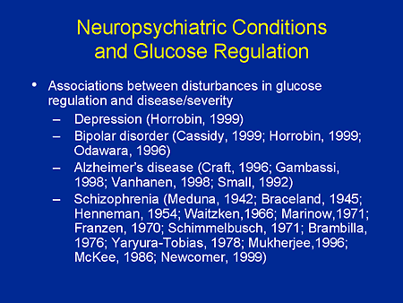 New Insights in Diabetes and Psychiatric Illness: Integrating Management