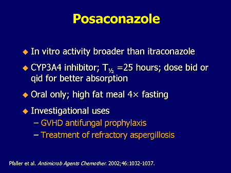 Management of Fungal Infections in the High-Risk Patient