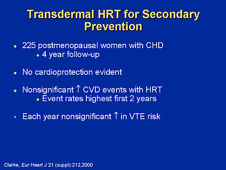 The Clinical Impact of the Women's Health Initiative (WHI): Entering a ...