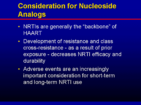 Science and ART: Optimizing the Use of NRTIs/NtRTIs in HIV Therapy
