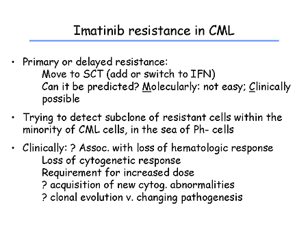 Changing Paradigms in the Treatment and Monitoring of CML