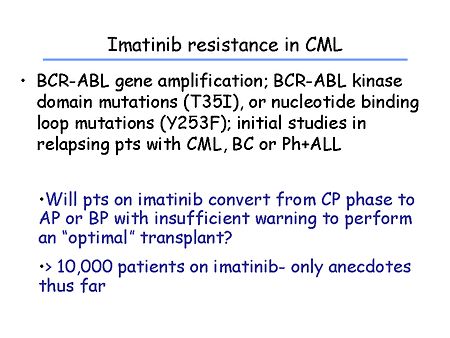 Changing Paradigms in the Treatment and Monitoring of CML