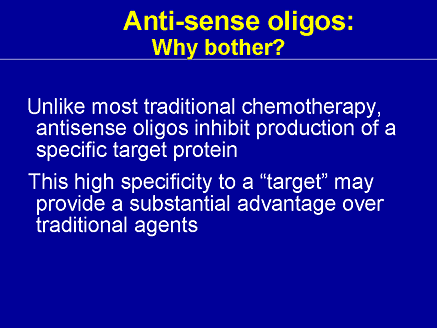 Anti-Sense Molecule Targeted to Protein Kinase C
