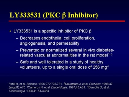 The Role of Protein Kinase C in Diabetic Microvascular Damage