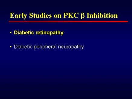 The Role of Protein Kinase C in Diabetic Microvascular Damage
