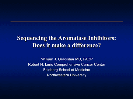 The Role of Anti-Aromatase Agents in New Treatment Strategies for ...