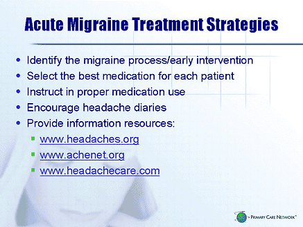 Expanding the Diagnosis and Treatment of Migraine