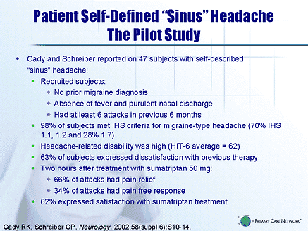 Expanding the Diagnosis and Treatment of Migraine