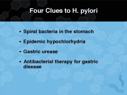 The Treatment of H. pylori: Where are We Now?