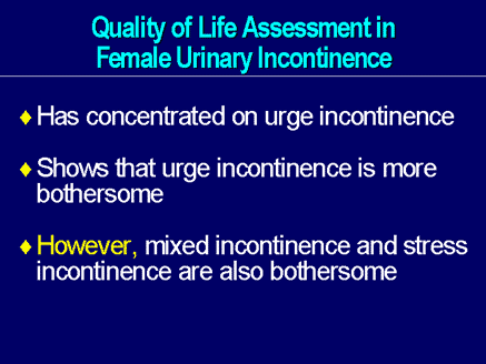 Stress Urinary Incontinence: Expanding the Treatment Options