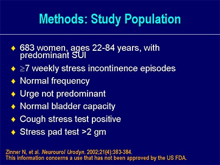 New Horizons in Stress Urinary Incontinence Treatment