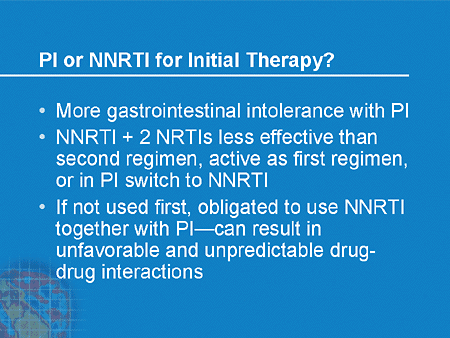 Optimizing NNRTI- and PI-Based Regimens: Simplifying Long-term Therapy