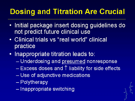 Antipsychotic Dosing: Individualizing Medication Treatment