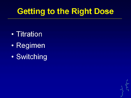 Antipsychotic Dosing: Individualizing Medication Treatment