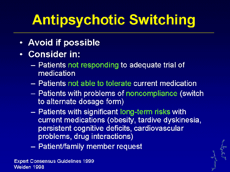 Antipsychotic Dosing: Individualizing Medication Treatment