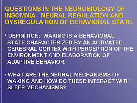 Insomnia and Beyond: The Neurochemical Basis for Targeted Sleep ...