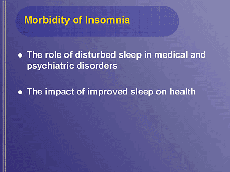 Insomnia and Beyond: The Neurochemical Basis for Targeted Sleep ...