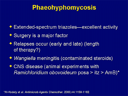 Update on Fungal Disease 2003