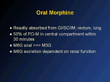 Effective Opioid Therapies Across The Spectrum Of Chronic Pain