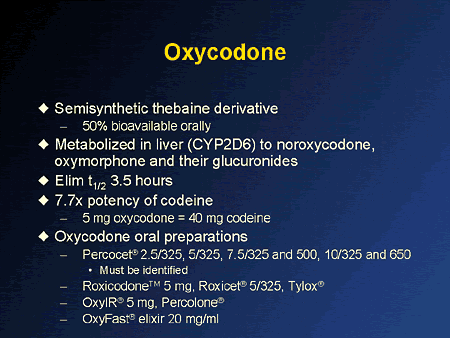 Effective Opioid Therapies Across The Spectrum Of Chronic Pain