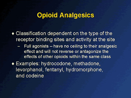 Effective Opioid Therapies Across The Spectrum Of Chronic Pain