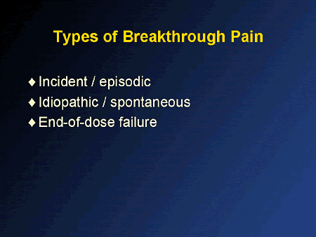Effective Opioid Therapies Across The Spectrum Of Chronic Pain