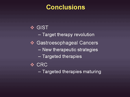 GI Cancer Challenge: Establishing Treatment Strategies Within the ...