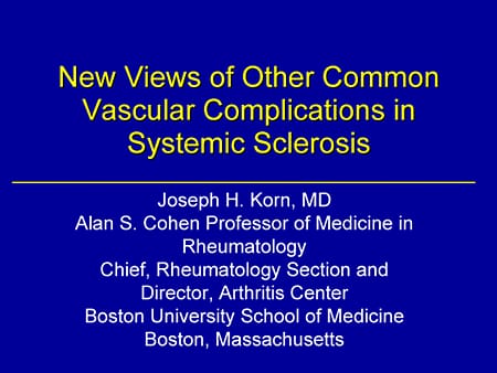 Systemic Sclerosis: An Integrated Approach to Understanding ...