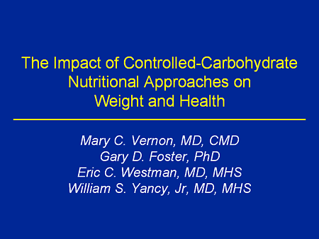 The Impact of Controlled-Carbohydrate Nutritional Approaches on Weight ...