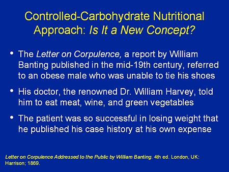The Impact of Controlled-Carbohydrate Nutritional Approaches on Weight ...