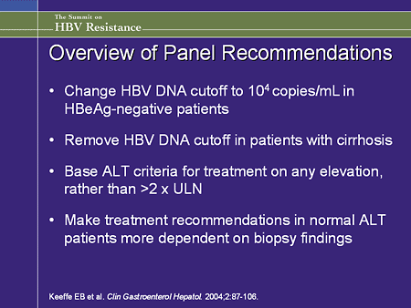 Highlights From the Summit on HBV Resistance