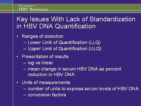 Highlights From the Summit on HBV Resistance