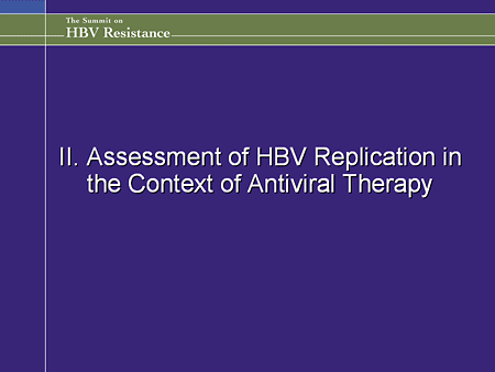 Highlights From the Summit on HBV Resistance